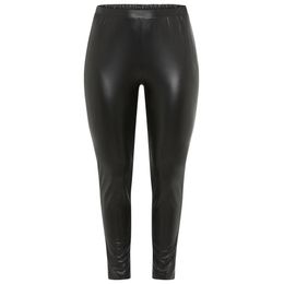 Laura Scott Lederimitathose in schwarz | Gr.: 42