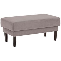 Home Affaire Hockerbank &raquo;Scalea&laquo; grau B/H/T: 110cm x 51cm x 55cm, Luxus-Microfaser Vintageoptik