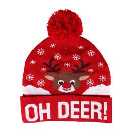 Capelli New York Damen Beanie mit lustiger Aufschrift rot Einheitsgr&ouml;&szlig;e