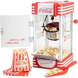 Salco Popcornmaschine &raquo;Coca-Cola SNP-27CC&laquo; Gro&szlig;er Zubereitungsbeh&auml;lter von 60 ml mit integriertem Heizsystem rot Einheitsgr&ouml;&szlig;e