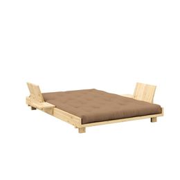 Karup Design Bett &raquo;Social Sofa Bed, mit verstellbarem Zubeh&ouml;r, inkl Matratze & Lattenrost&laquo; Bett wahlweise mit 2 oder 4 R&uuml;ckenlehnen und 2 Ablagen. Mit Matratze 