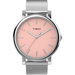 Timex Damen Quarzuhr &raquo; Originals&laquo; Armbanduhr, Damenuhr, Edelstahlarmband, analog Einheitsgr&ouml;&szlig;e