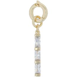 Amor Damen Charm-Einh&auml;nger &raquo;2038503&laquo; mit Zirkonia (synth.) gold Einheitsgr&ouml;&szlig;e