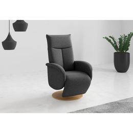 OTTO home TV-Sessel &raquo;Glendale&laquo; wahlweise mit Aufstehhilfe, 2 Motoren und Akku grau 95% Polyester, 5% Polyamid Flachgewebe LINO,mit 2 Motoren,mit Akku,