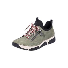 Rieker Komfort Schn&uuml;rschuhe in Oliv | Gr.: 40