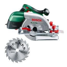 Bosch Home and Garden Handkreiss&auml;ge &raquo;PKS 55 A&laquo; 230 V, 160 mm, inkl. HM-S&auml;geblatt Speedline Wood gr&uuml;n Inkl. HM-S&auml;geblatt Speedline Wood