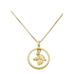 Firetti Herren Kette mit Anh&auml;nger &raquo;Schmuck Geschenk Gold 375 Halsschmuck Halskette Goldkette Venezianer&laquo; mit Zirkonia (synth.) gold Gelbgold 375, L: 