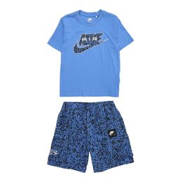 Nike Sportswear Set 'AIR' boy size 104/110 Royal blue / Black / White