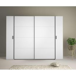 Home Affaire Kleiderschrank &raquo;Antioch, FSC-zertifiziert, mit Dreh-UND Schiebet&uuml;ren&laquo; B/T/H 270/61,4/207cm, inklusive Einlegeb&ouml;den und Kleiderstangen, 