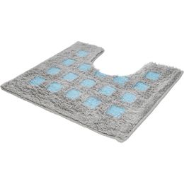 Kleine Wolke Badematte &raquo;Boxes, Badvorleger, Badezimmer Teppich&laquo; H&ouml;he 20 mm rutschhemmend beschichtet fu&szlig;bodenheizungsgeeignet Badteppich, modernes Design, Hoch/