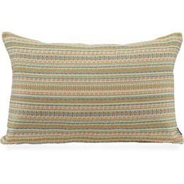 HOCK Dekokissen &raquo;Amara&laquo; Outdoorkissen inkl. F&uuml;llung, 50x50cm, Dekokissen, Streifen, aqua green gr&uuml;n Obermaterial: 65% Polyacryl, 35% Polypropylen B/L: 60cm