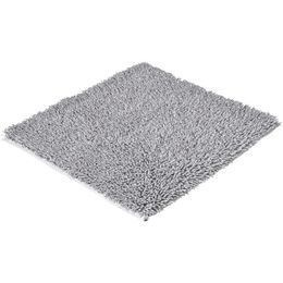 Kleine Wolke Badematte &raquo;Dana, Badvorleger, Badezimmer Teppich&laquo; H&ouml;he 25 mm rutschhemmend beschichtet fu&szlig;bodenheizungsgeeignet Badteppich, Uni Farben, quadratisch & 