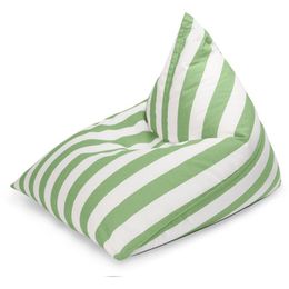 MAGMA Sitzsack &raquo;SANTORIN Calypso&laquo; 1 Stk. tlg. gr&uuml;n Bezug: 100% Polypropylen B/H/T: 110cm x 90cm