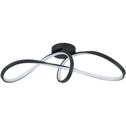 Eglo Deckenleuchte &raquo;Calarossa-Z Deckenlampe, ZigBee, App und Sprachsteuerung, Metall&laquo; LED-Modul 1 Stk. Kaltwei&szlig; RGB Wand-/Deckenleuchte - L70,5 x B23 
