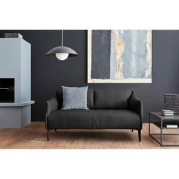 W.Schillig 2-Sitzer &raquo;sally Designsofa, Loungesofa, bequem, schmale Armlehnen, Breite 154cm&laquo; mit Metall-Winkelf&uuml;&szlig;en in Bronze pulverbeschichtet, Breite