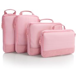 Heys Unisex Kofferorganizer &raquo;Ecotex Compression Packing Cube&laquo; komprimierbare Packw&uuml;rfel, Packtaschen, Organizer f&uuml;r Koffer pink B/H/T: 35,6cm x 29,2cm