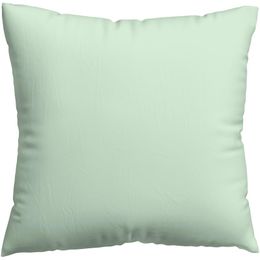 Schlafgut Kissenbezug &raquo;Premium Kissenbezug Woven Satin (1 St)&laquo; Ton-in-Ton Rei&szlig;verschluss, Fadendichte von 300tc, Uni, OEKO Tex gr&uuml;n Mako-Satin, Obermaterial: 