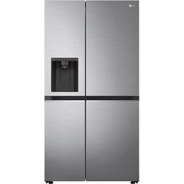 LG Side-by-Side &raquo;GSLV71PZTD&laquo; 179 cm hoch 91,3 cm breit silber ohne Instaview