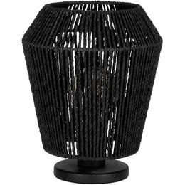 Eglo Tischleuchte &raquo;PERSLEY Tischlampe - Stahl - E27 - 1X60W - IP20&laquo; E27 1 Stk. Nachttischlampe, Schreibtischleuchte, Leselampe, H27,5 x &Oslash;22 cm 1, &Oslash; 