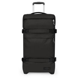 Eastpak Damen Weichgep&auml;ck-Trolley &raquo;TRANSIT'R PLUS M Tarp Black2&laquo; 75 l 2 Rollen schwarz B/H/T: 67cm x 38cm x 30cm 75 l