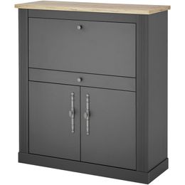 OTTO home Sekret&auml;r &raquo;Westminster, PC-Schrank mit klappbarer Tischplatte, Schreibtisch&laquo; Home-Office-Schreibtisch, Monitor-/Laptopfach, mit Kabelkanal B/
