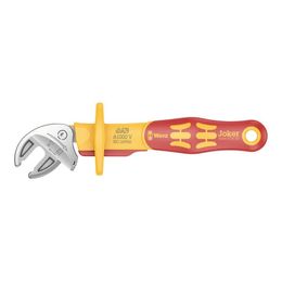 Wera 6004 Joker VDE XS VDE-isolierter, selbstjustierender Maulschl&uuml;ssel, 7-10 x 1/4-3/8" x 119 mm (05020150001)