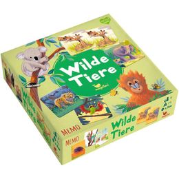 Magellan Spiel &raquo;Wilde Tiere - Memo&laquo; Made in Germany bunt Einheitsgr&ouml;&szlig;e Spiel