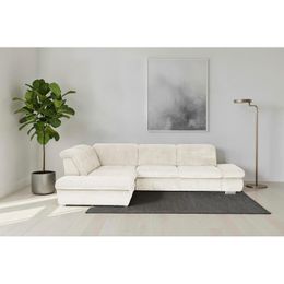 Die PlanBar Ecksofa &raquo;MP-IN17004 L-Form, Breite 323 cm, mit Federkern-Polsterung&laquo; inkl. Sitztiefenverstellung, wahlweise weitere Funktionen beige 88% 