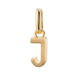 Firetti Damen Kettenanh&auml;nger &raquo;Schmuck Geschenk Gold 333 Halsschmuck Anh&auml;nger Buchstabe Alphabet&laquo; gold J, Gelbgold 333, 0,83 g