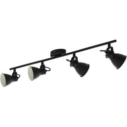 Eglo Deckenspot &raquo;SERAS 2&laquo; GU10 Warmwei&szlig; K&uuml;chenlampe, Deckenstrahler, Industrial, modern schwarz 4