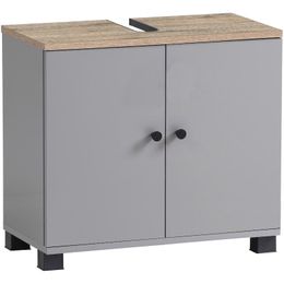 Welltime Waschbeckenunterschrank &raquo;Lugo, Waschbeckenunterschrank, Made in Germany, B: 59 cm&laquo; Solide Verarbeitung - Dieses Produkt ist in Deutschland 