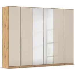 OTTO home Dreht&uuml;renschrank &raquo;Kleiderschrank Kleiderschr&auml;nke Schrank Garderobe AGORDO mit Glasfront&laquo; in zwei Griff-Farben, Breiten 91-405 cm, 