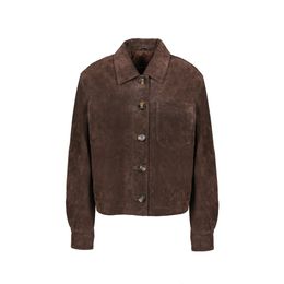 Freaky Nation Jacke ' Lederjacke ' Damen Gr&ouml;&szlig;e S braun Sommerjacke