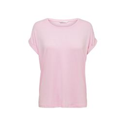 Only Moster Short Sleeve O-Neck T-Shirt Jersey in Rosa | Gr.: M