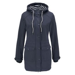 Polarino Softshellparka in dunkelblau | Gr.: 36