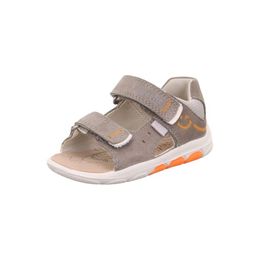 Superfit Sandale NINO in Grau/Orange | Gr.: 21