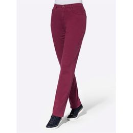 Sieh an! Stretch-Hose in bordeaux | Gr.: 26