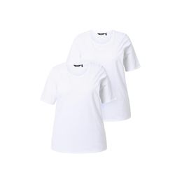 Ulla Popken Shirt in schneewei&szlig; | Gr.: 62/64