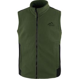 Normani Outdoor Sports Herren Fleeceweste Petawawa in Oliv | Gr.: 3XL