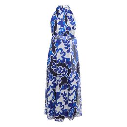 BETTY & CO BETTY & CO Chiffonkleid ohne Arm in Wei&szlig;/Dunkelblau | Gr.: 44