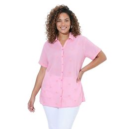 Angel of Style Bluse in hellrosa | Gr.: 52