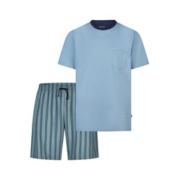 Ammann Schlafanzug Mix & Match in Copen blue | Gr.: XL