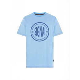 Signal Button Up Shirt ' FelixSi ' male size XXL Blue