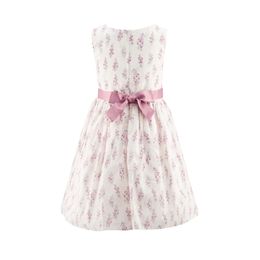 Happy Girls Kleid M&auml;dchen Gr&ouml;&szlig;e 110 ros&eacute; / wei&szlig;
