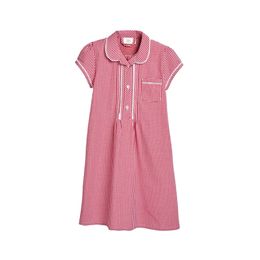 next Kleid M&auml;dchen Gr&ouml;&szlig;e 164 rot / wei&szlig;