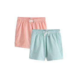 next Badeshorts Herren Gr&ouml;&szlig;e M gr&uuml;n / pastellgr&uuml;n / orange / pastellorange