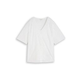Tom Tailor Women + Bluse Damen Gr&ouml;&szlig;e XXXL wei&szlig;