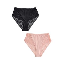 next Slip Damen Gr&ouml;&szlig;e XS ros&eacute; / schwarz