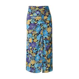 Oasis Rock Damen Gr&ouml;&szlig;e 34 hellblau / dunkelgelb / violettblau / schwarz