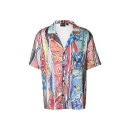 Colucci Button Up Shirt 'Feroleto' male size M Blue / Turquoise / Red / White